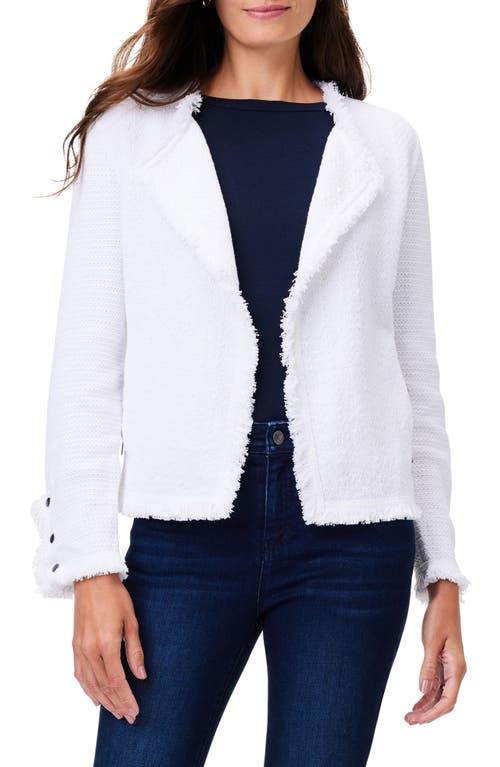 NIC+ZOE NIC+ZOE Fringe Mix Knit Jacket